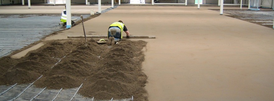 Fibre Reinforced Floor Screed, Concrete, Sand and Cement Screed